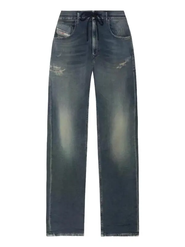 DIESEL® D-krooley Drawstring Jeans - Blue