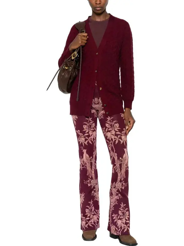 Etro Button-up Cardigan - Red