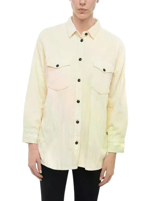 Woolrich Ribbed Sahariana Shirt - Neutrals
