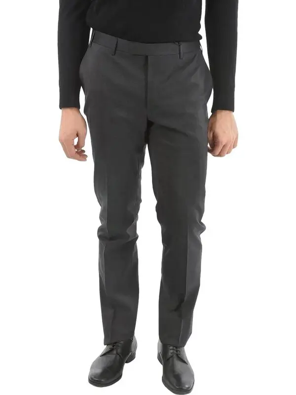 Corneliani Hook-and-zip-fastening Trousers - Grey