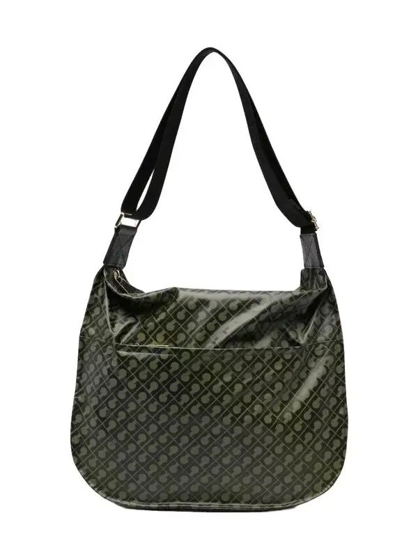 GHERARDINI Monogram-print Shoulder Bag - Green