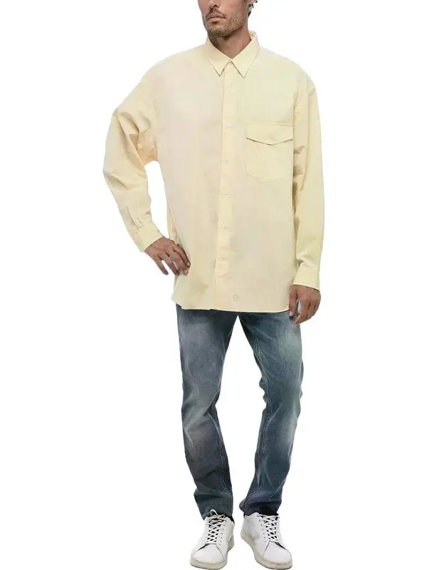 J.PRESS Long-sleeve Shirt - Yellow