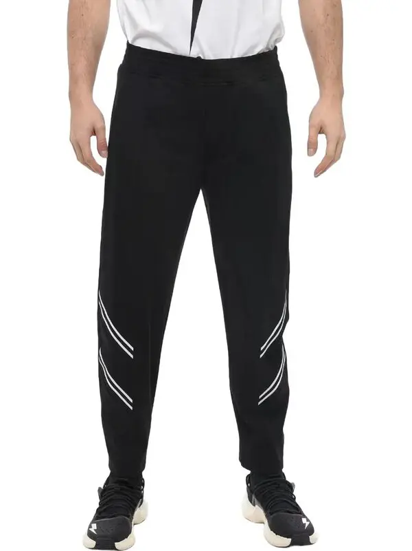 Neil Barrett Elasticed-waistband Track Pants - Black