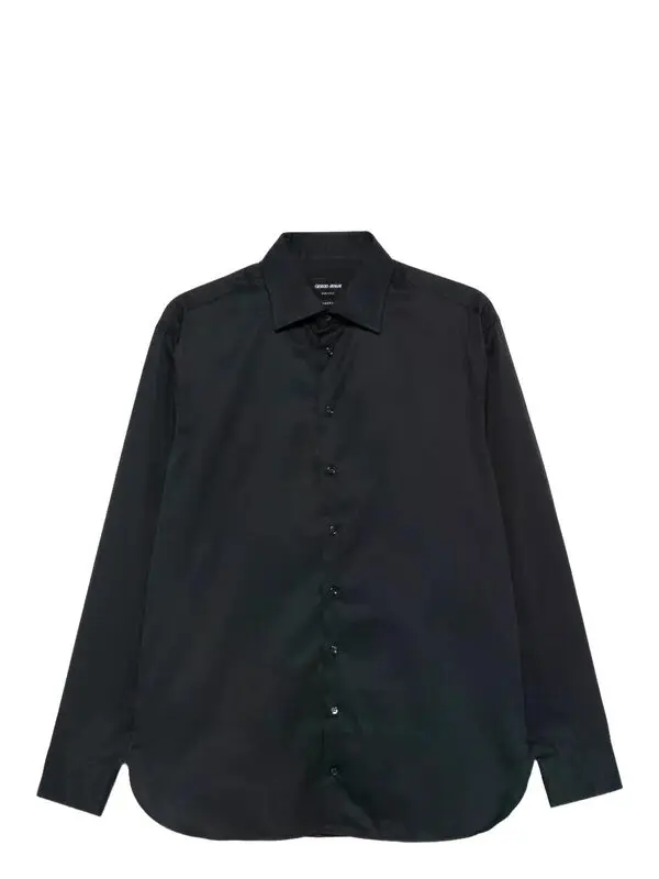 Giorgio Armani Long-sleeve Shirt - Black