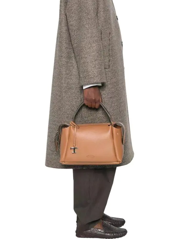 TOD'S T Timeless Tote Bag - Brown