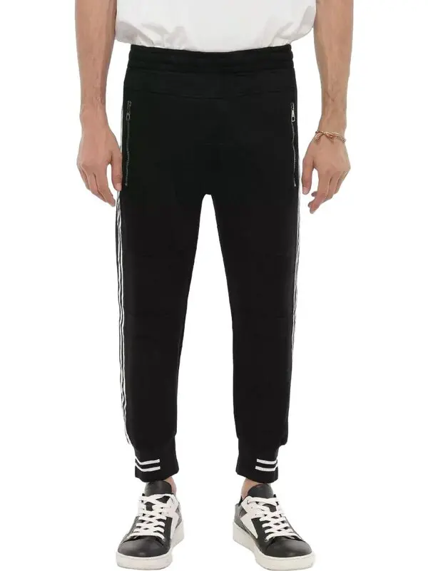Neil Barrett Side-stripe Track Pants - Black