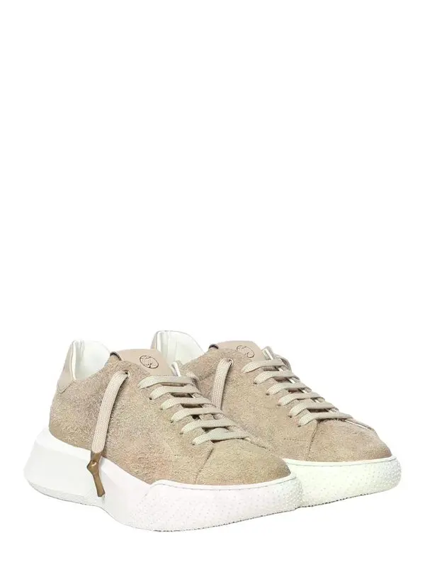 GIULIANO GALIANO Nemesis Suede Sneakers - Neutrals