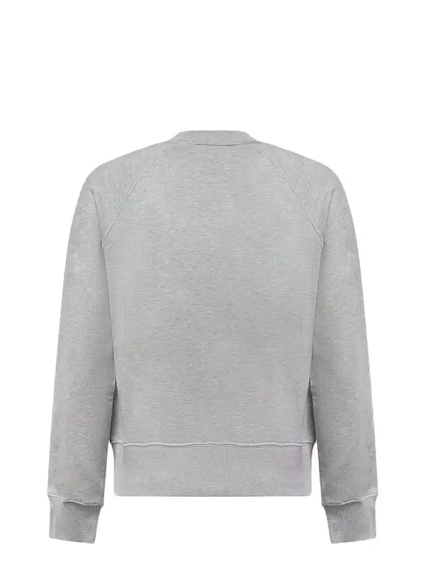 Stella McCartney Horse-print Raglan-sleeve Sweatshirt - Grey