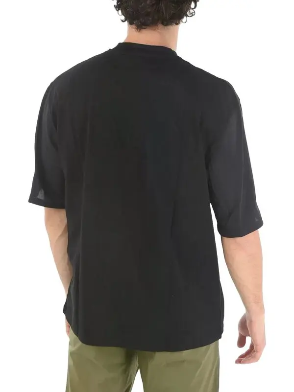 Neil Barrett Music Bolt Varsity T-shirt - Black