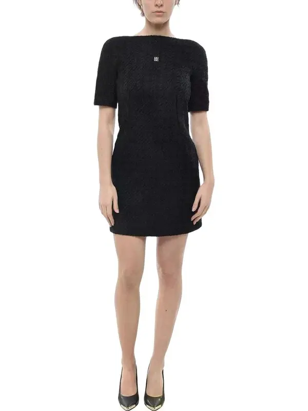Givenchy Short-sleeve Mini Dress - Black