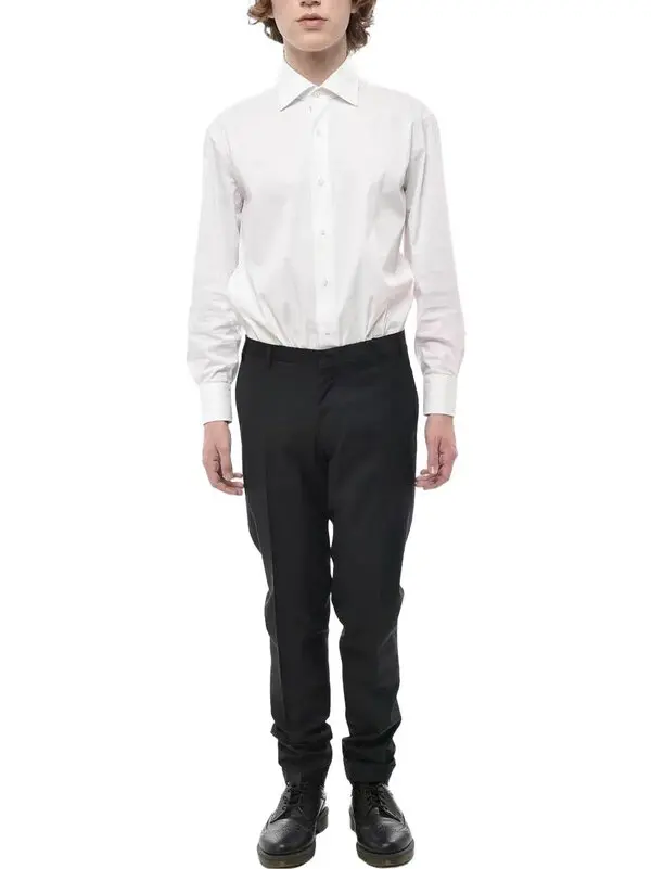 Corneliani Belt-loop Tailored Trousers - Blue