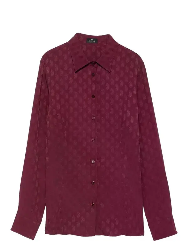 Etro Paisley-print Shirt - Red