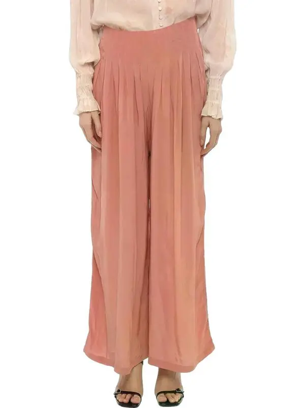 ALLSAINTS Hezzy Pleated Trousers - Pink