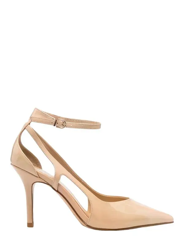 SERGIO MORETTI FIRENZE Pointed-toe Cutout Pumps - Neutrals