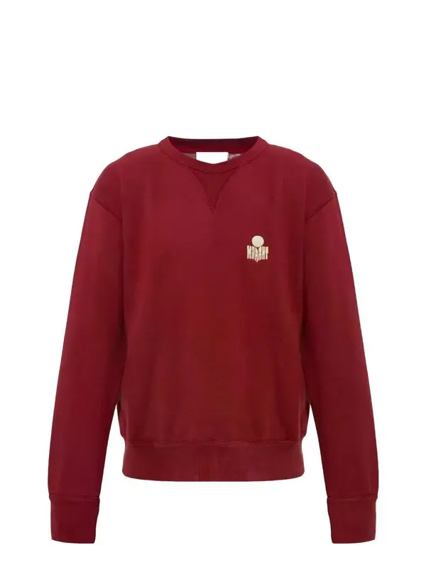 MARANT Mike Logo-print Sweatshirt - Red