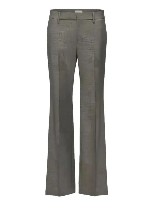 Magda Butrym Flared-leg Tailored Trousers - Grey