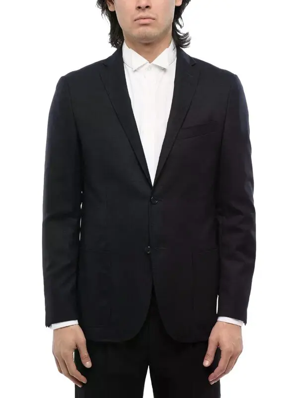 Corneliani Single-breasted Blazer - Blue