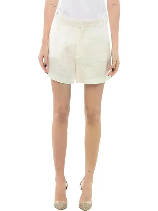 SUPER BLOND Belt-loop Shorts - Neutrals
