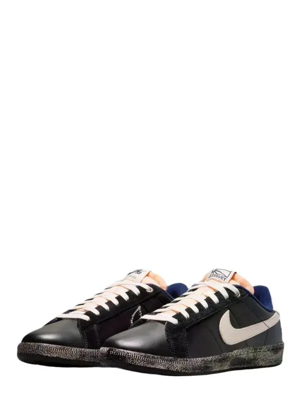 Nike X Rassvet Sb Zoom Tennis Classic Leather Sneakers - Black