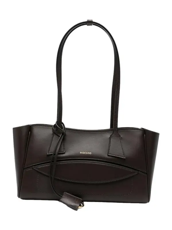 HIDESINS Shopper Small Leather Tote - Brown