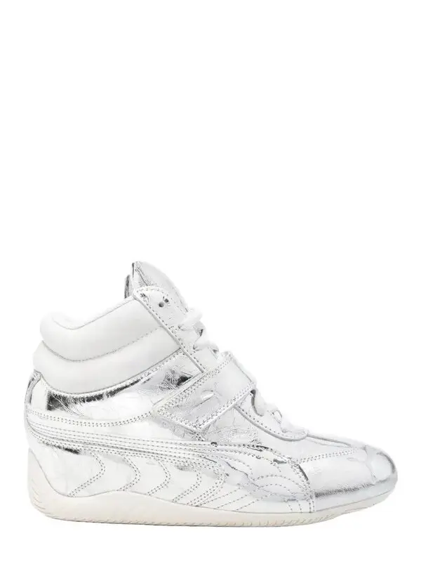 PUMA Speedcat Logo-debossed Sneakers - Silver