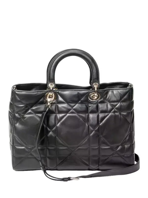 Dior Lady D-sire Tote Bag - Black