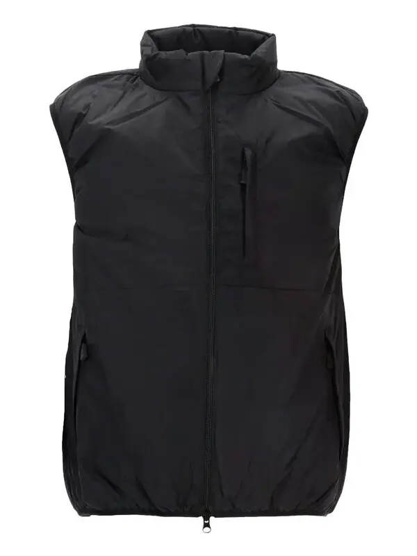 Aspesi Jil Zip-up Gilet - Black