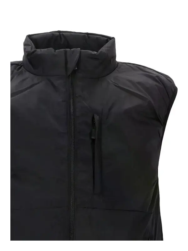 Aspesi Jil Zip-up Gilet - Black