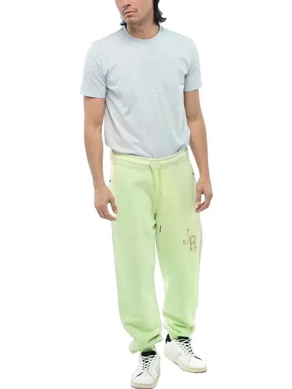 John Richmond Embroidered-logo Track Pants - Green