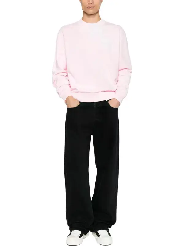 Givenchy Embroidered-logo Sweatshirt - Pink