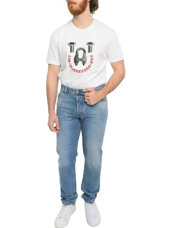 DIESEL® 1995 Library Straight-leg Jeans - Blue