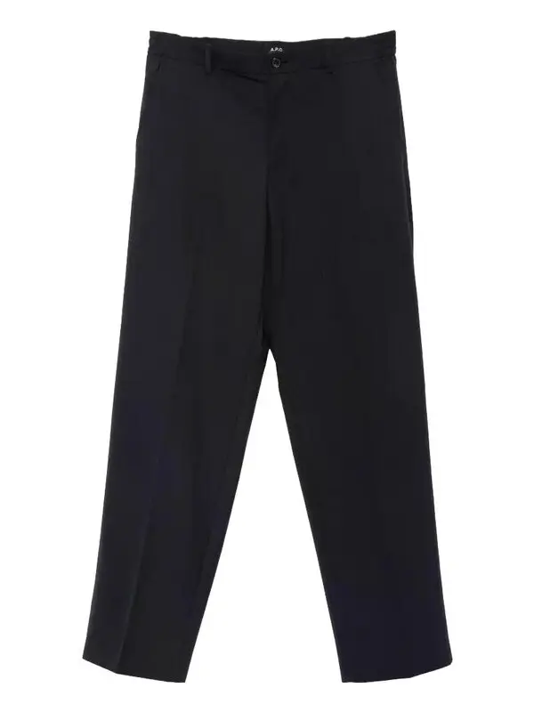 A.p.c. Straight-leg Tailored Trousers - Blue
