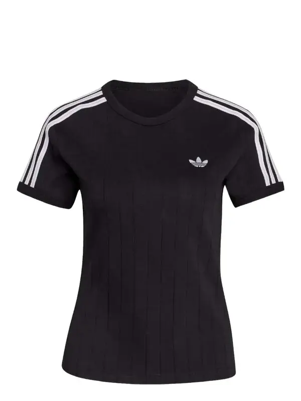 Adidas Logo-detail T-shirt - Black