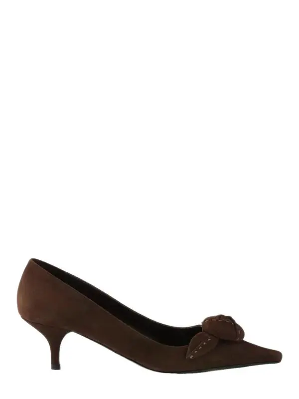 Prada Suede Pumps - Brown
