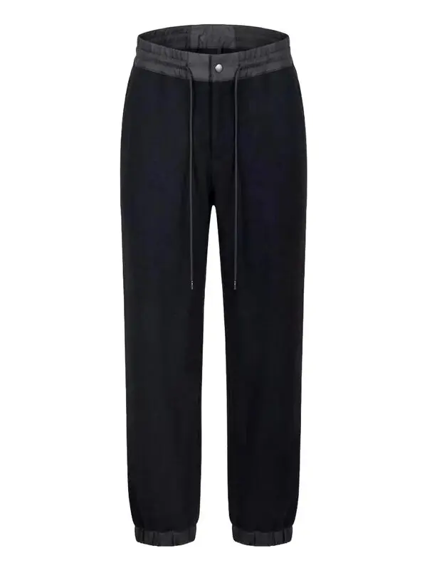 Sacai Sponge Drawstring Track Pants - Black