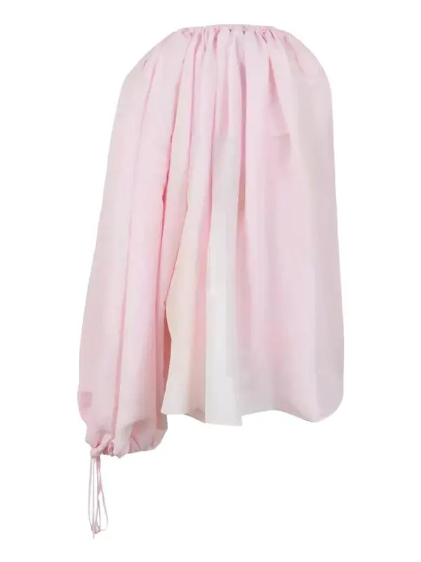 A.W.A.K.E. Mode One-shoulder Blouse - Pink