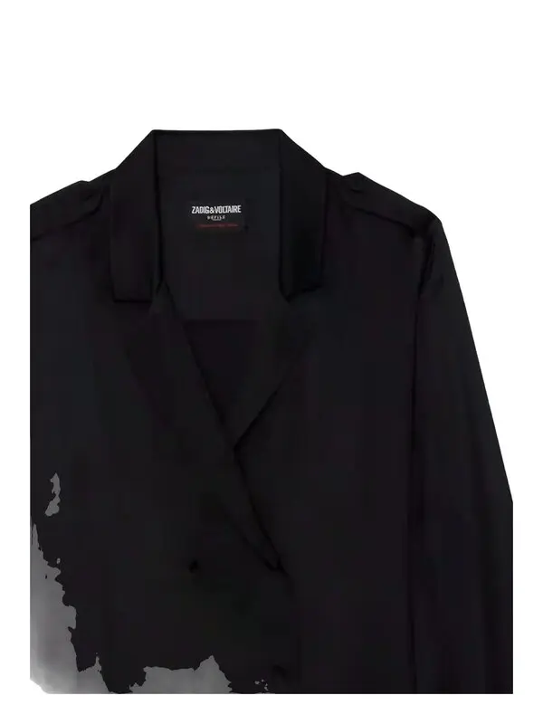 Zadig&Voltaire Tussi Double-breasted Blouse - Black