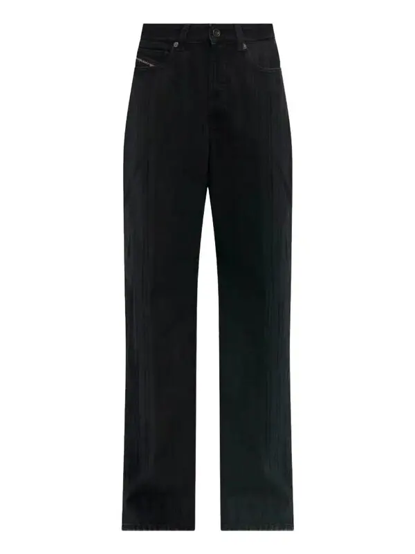 DIESEL® 1971 D-sent Pinstriped Jeans - Black