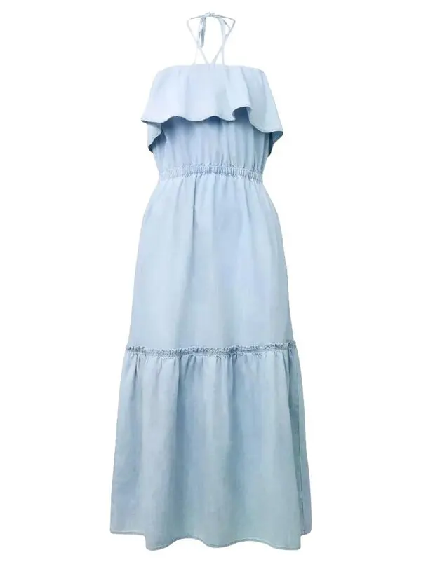 DRYKORN Lumira Maxi Dress - Blue