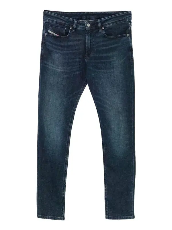 DIESEL® 1979 Sleenker Logo-patch Jeans - Blue