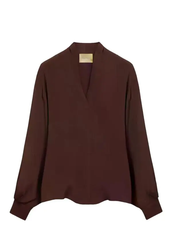 Momoni Margaret Blouse - Brown