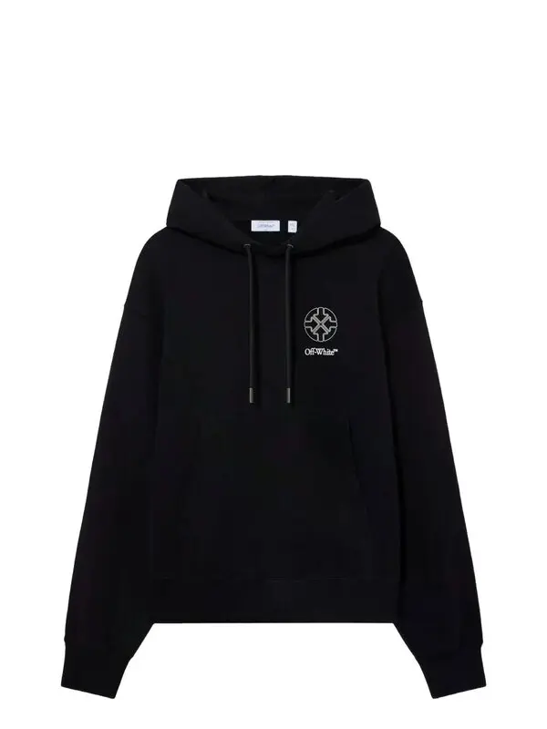 Off-White Half Arrow Skate Hoodie - Black