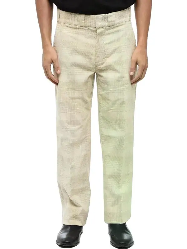 Dickies Checked Corduroy Trousers - Neutrals