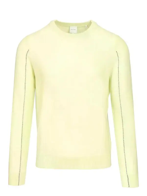 Paul Smith Merino-wool Crew-neck Sweater - Yellow
