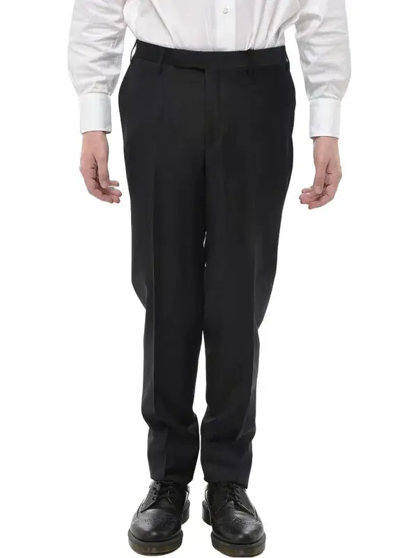Corneliani Slim-fit Wool Trousers - Blue