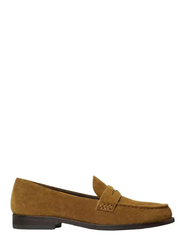 Tory Burch Classic Penny Loafers - Brown