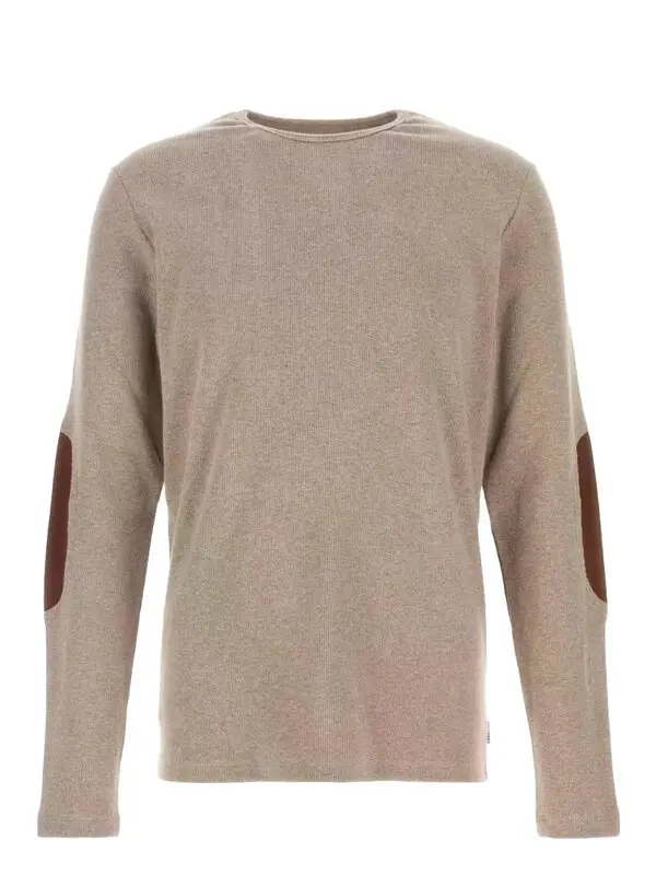 MAISON MARGIELA Elbow-patch Ribbed Sweater - Neutrals