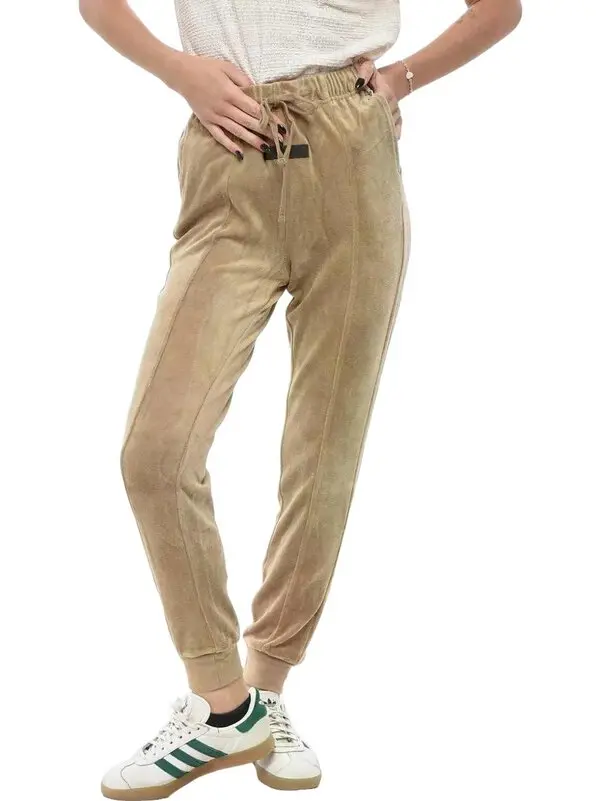 Fear Of God Logo-patch Track Pants - Neutrals