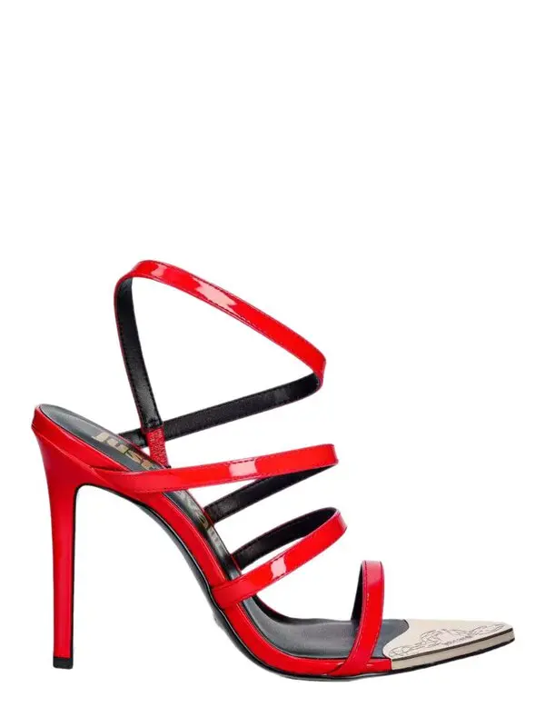 Just Cavalli Multi-strap Sandals - Red