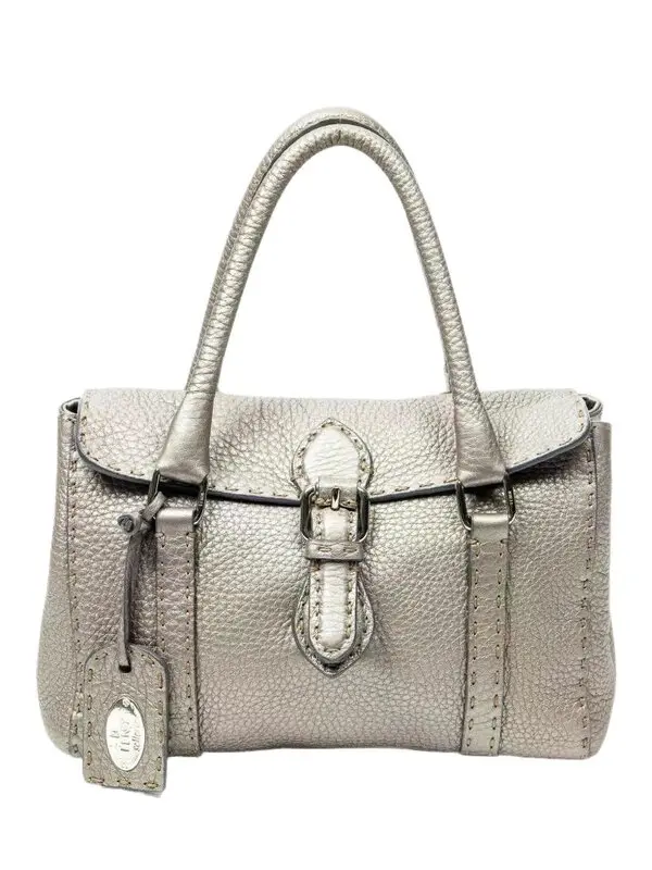 Fendi Mini Linda Handbag - Silver